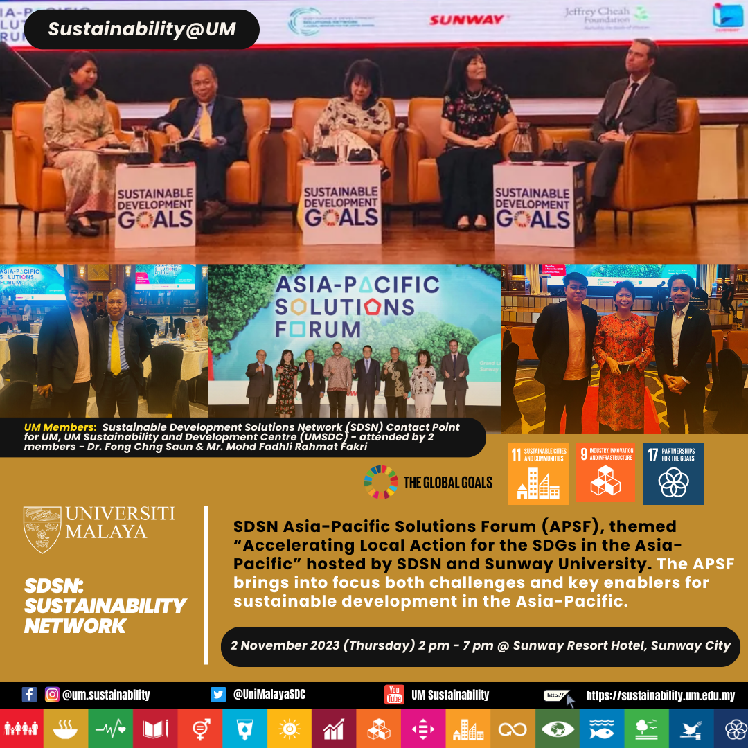 Welcome to SUSTAINABILITY@UM